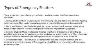 Emergency Shutter Repair in London | PPT