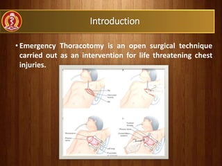 Emergency Thoracotomy | PPT