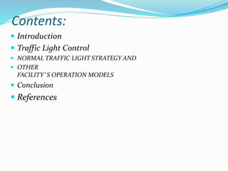 Emergency traffic light control system | PPTX