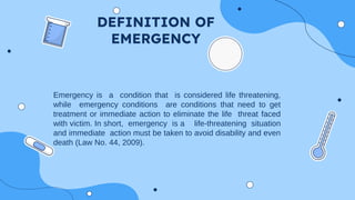 EMERGENCY TREATHMENT .ppt | First Aid | Injuries