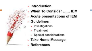Emergency Treatment of Inborn Errors of Metabolism.pptx