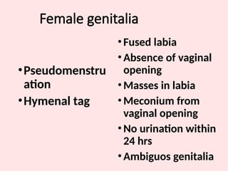 Emergency triage neonatal unit, important | PPT