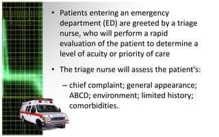 Emergency triage | PPTX