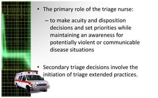 Emergency triage | PPTX