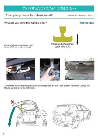 Emergency trunk lid release handle | PDF