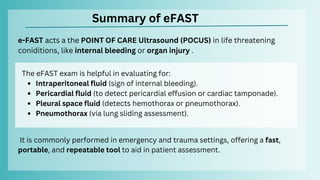 Emergency ultrasound : Rapid diagnosis, life saving outcomes(By Dr ...
