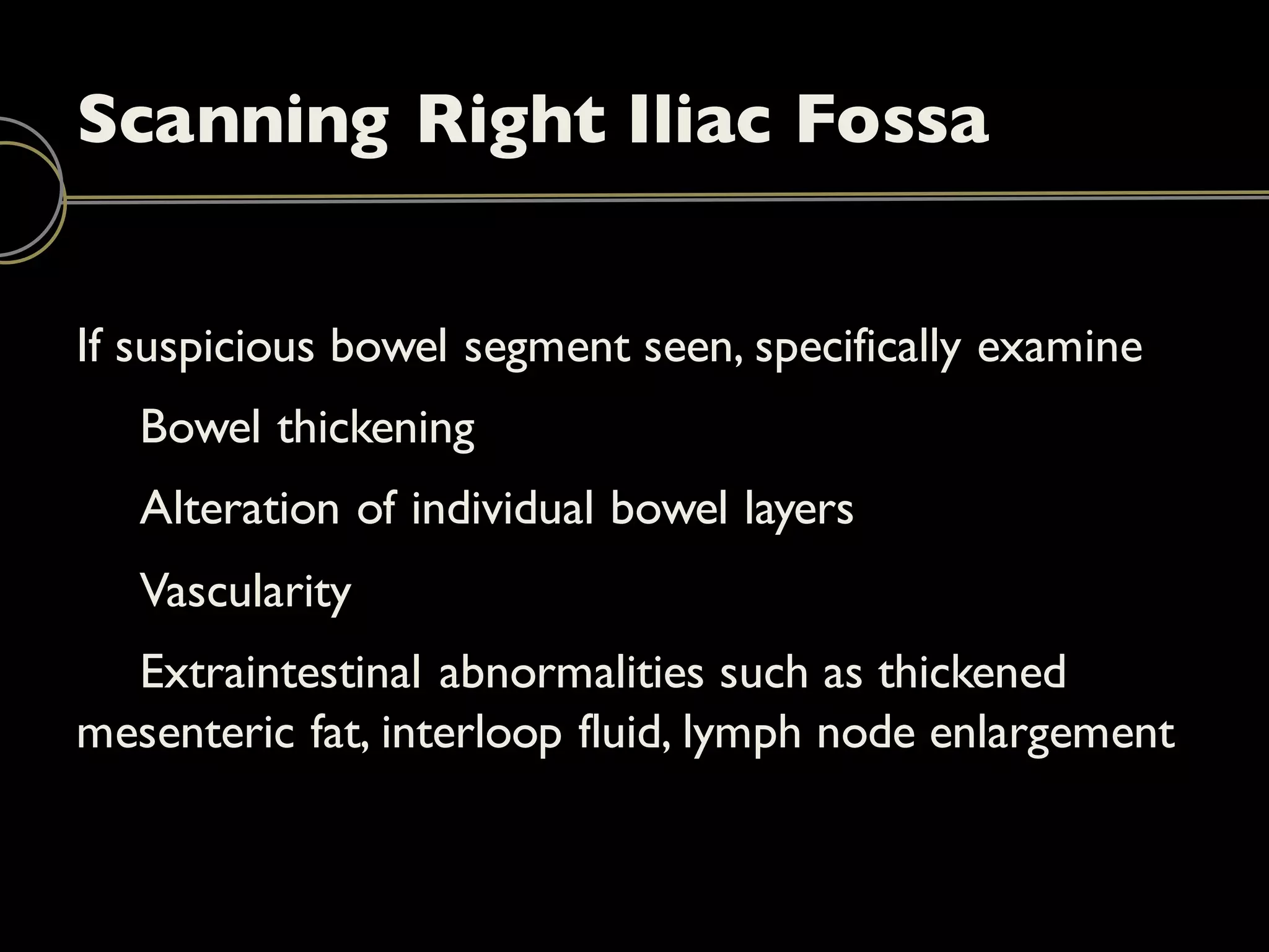 Emergency Ultrasound: Bowel | PDF