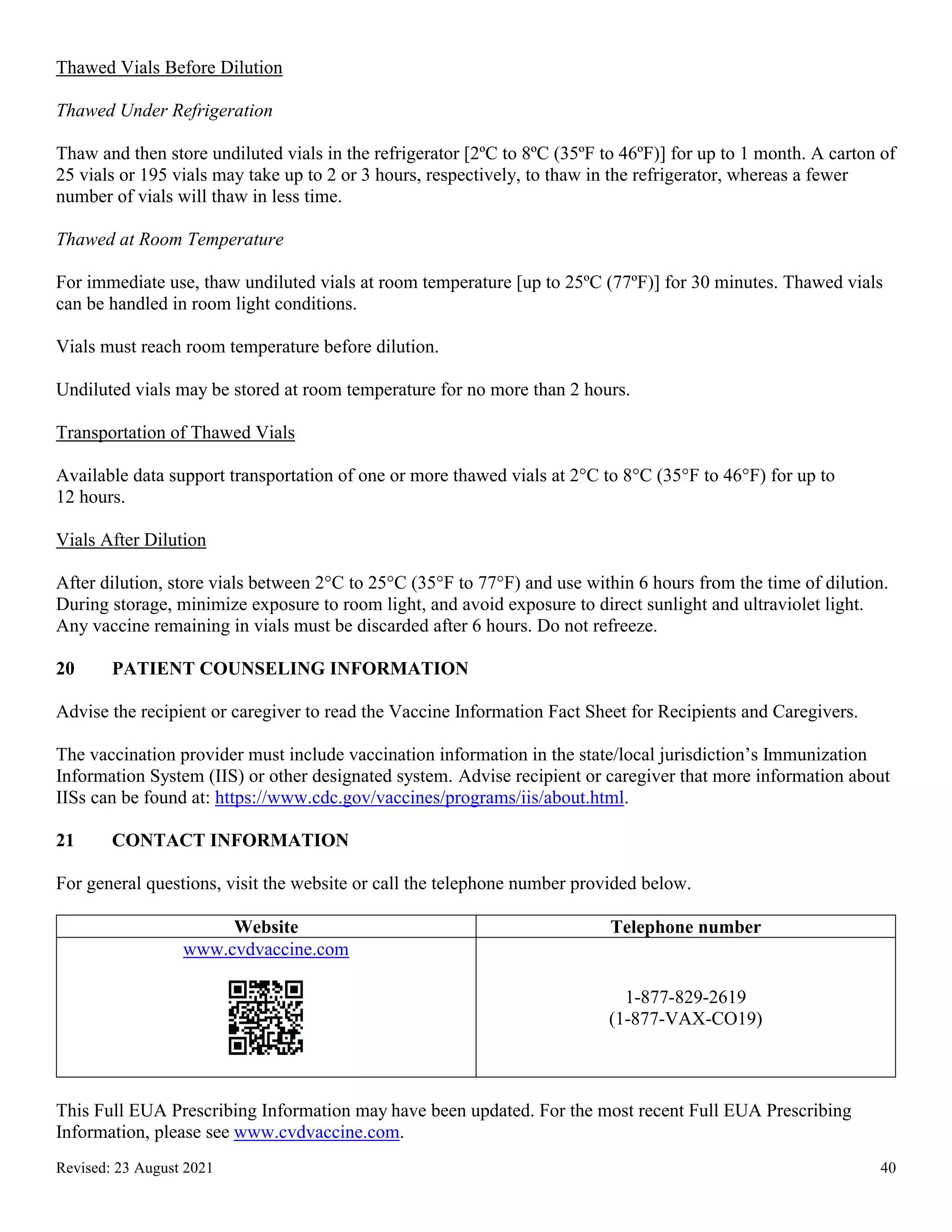 Emergency use full prescribing info hcp fact sheet pfizer | PDF