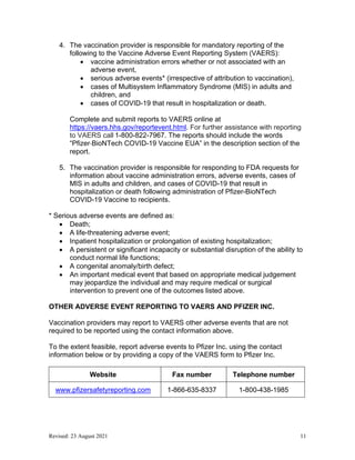 Emergency use full prescribing info hcp fact sheet pfizer | PDF