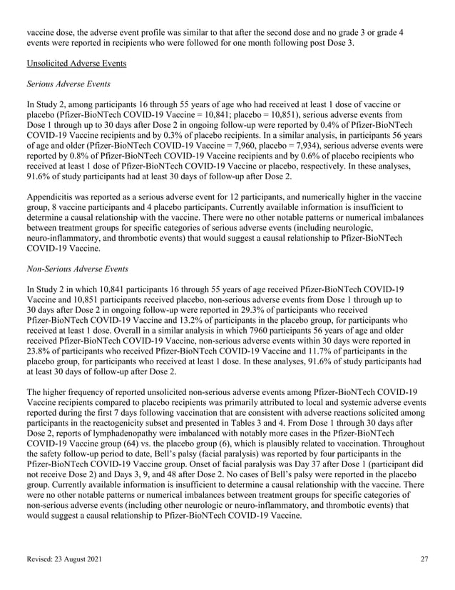 Emergency use full prescribing info hcp fact sheet pfizer | PDF