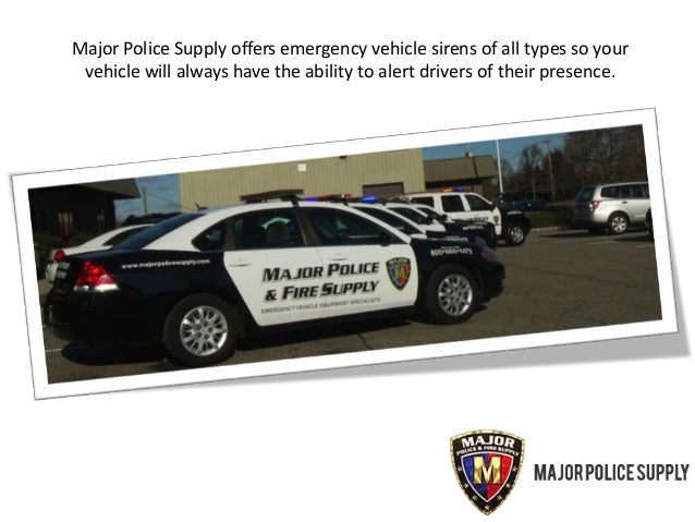 Emergency Vehicle Sirens