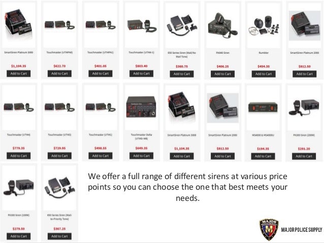 Emergency Vehicle Sirens