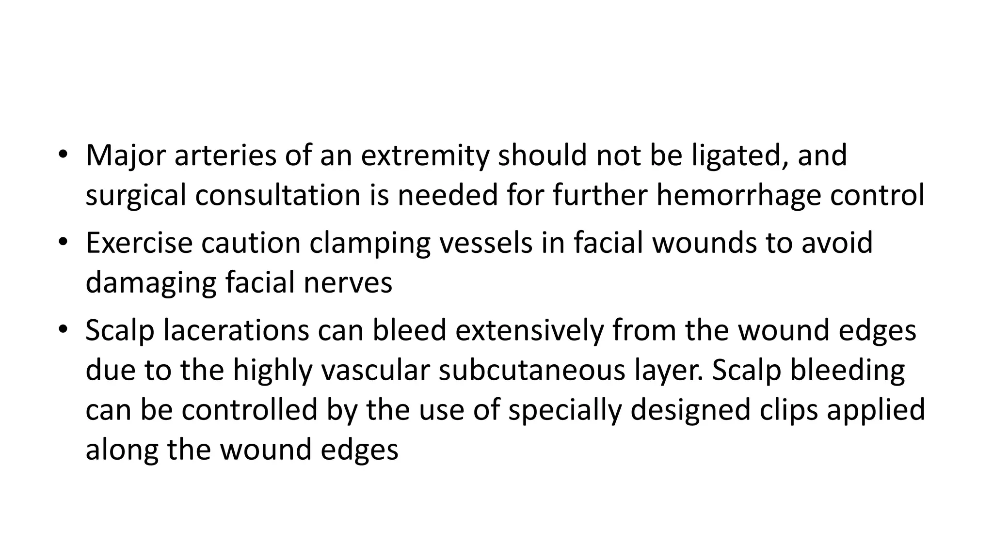 Emergency Wound Management | PPTX