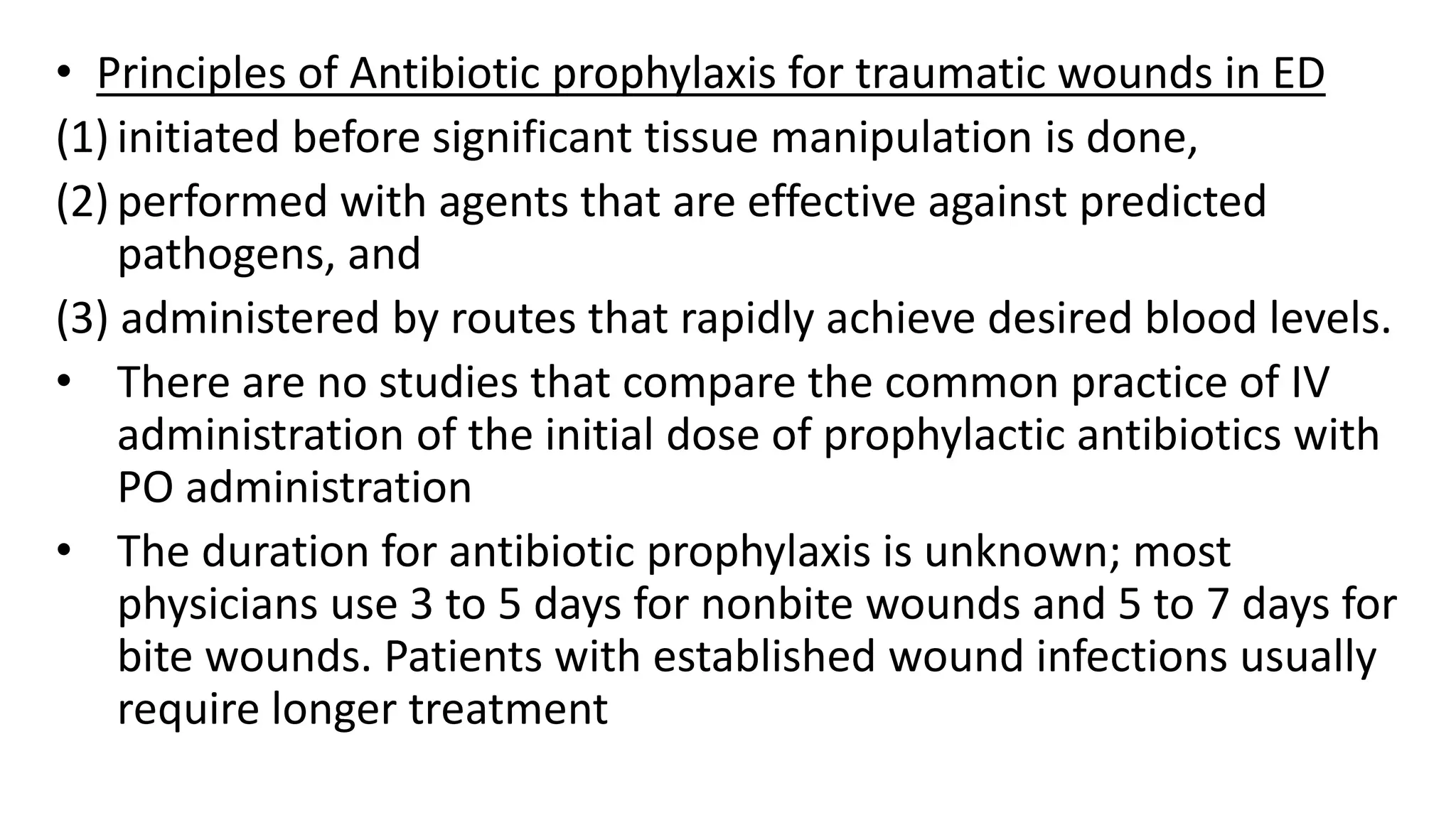 Emergency Wound Management | PPTX