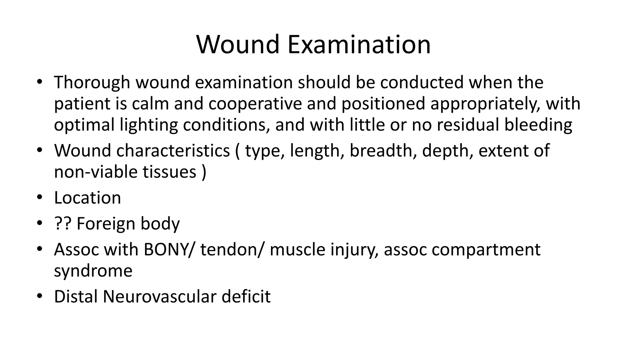 Emergency Wound Management | PPTX