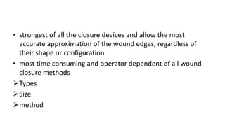 Emergency Wound Management | PPTX