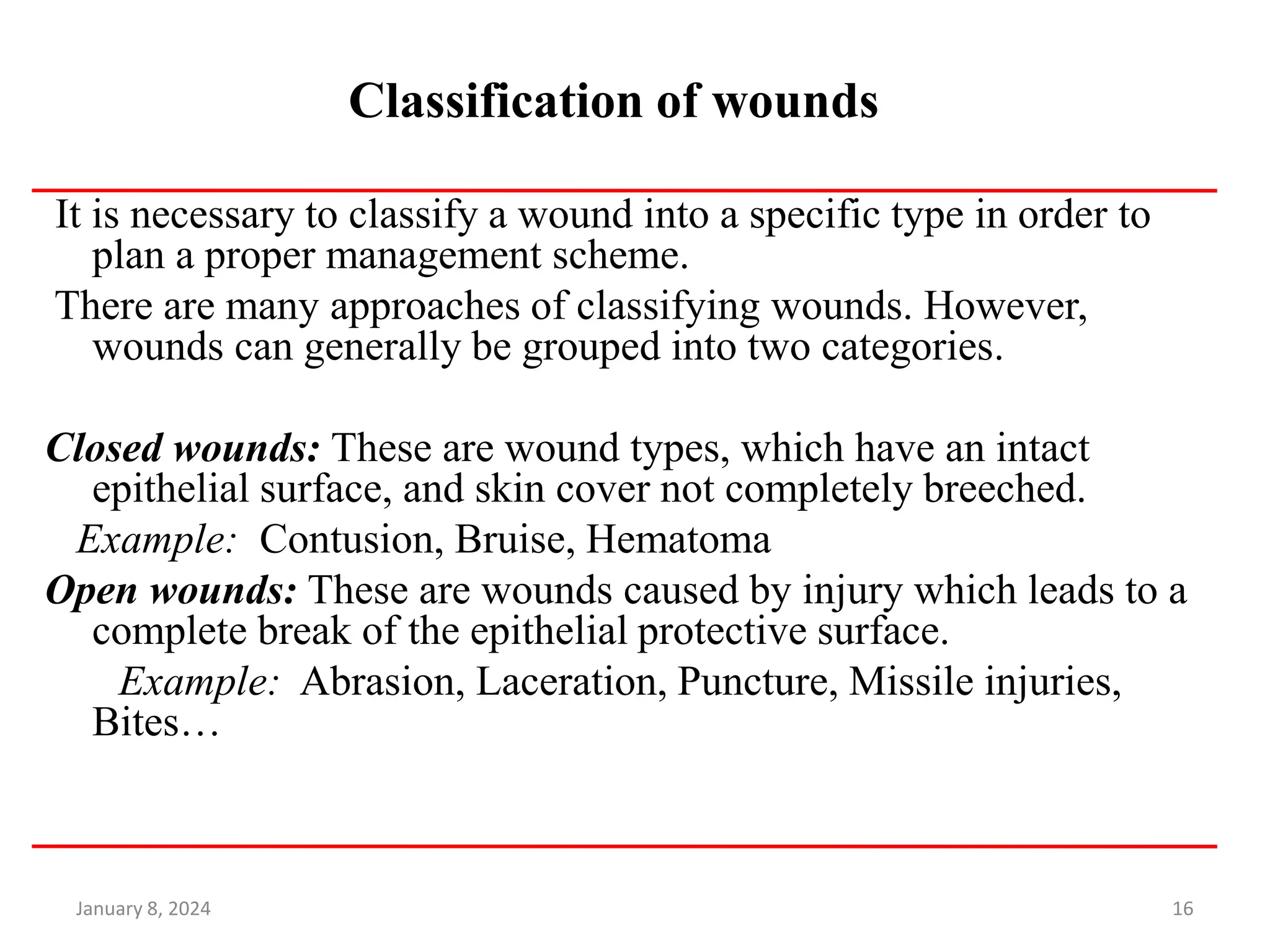 Emergency wound Mgt | PPTX