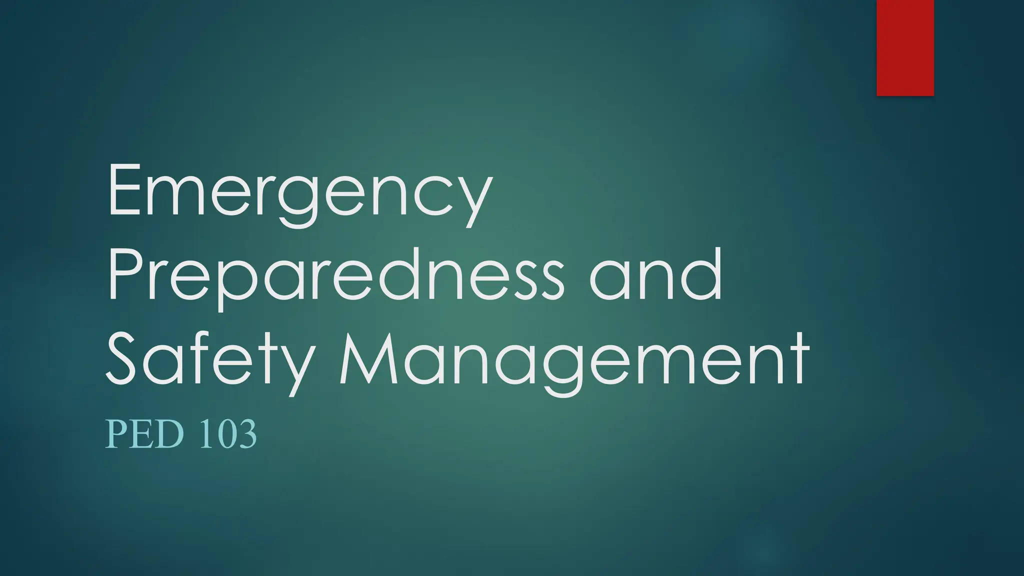 EMERGENCY preparedness and safety management yyyy.pptx