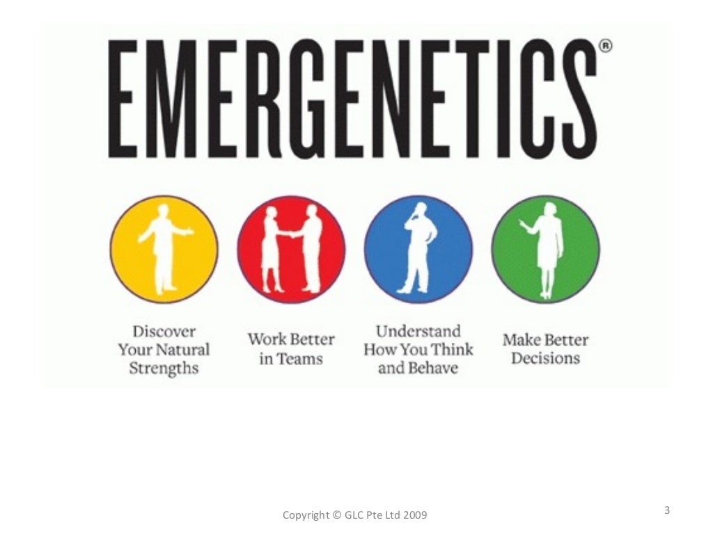 EMERGENETICS Training by Mr Glenn Lim