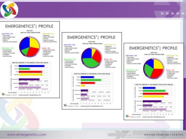 Emergenetics sample profile