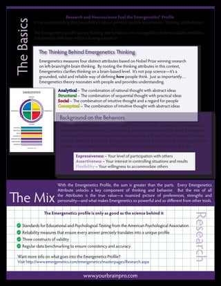 Emergenetics The Basics | PDF