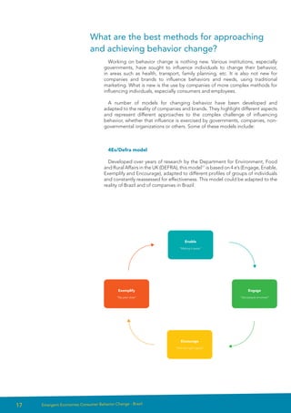 Emergent Economies Consumer Behavior Change Project | PDF