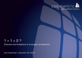 Emergent architecture | PDF