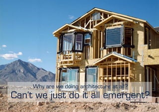 Emergent architecture | PDF