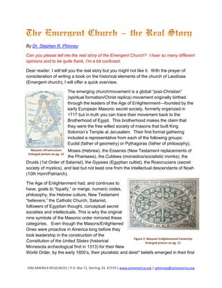 Emergent Church: The Real Story | PDF