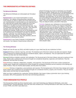 Emergentics Profile | PDF