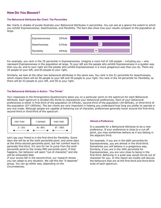 Emergentics Profile | PDF