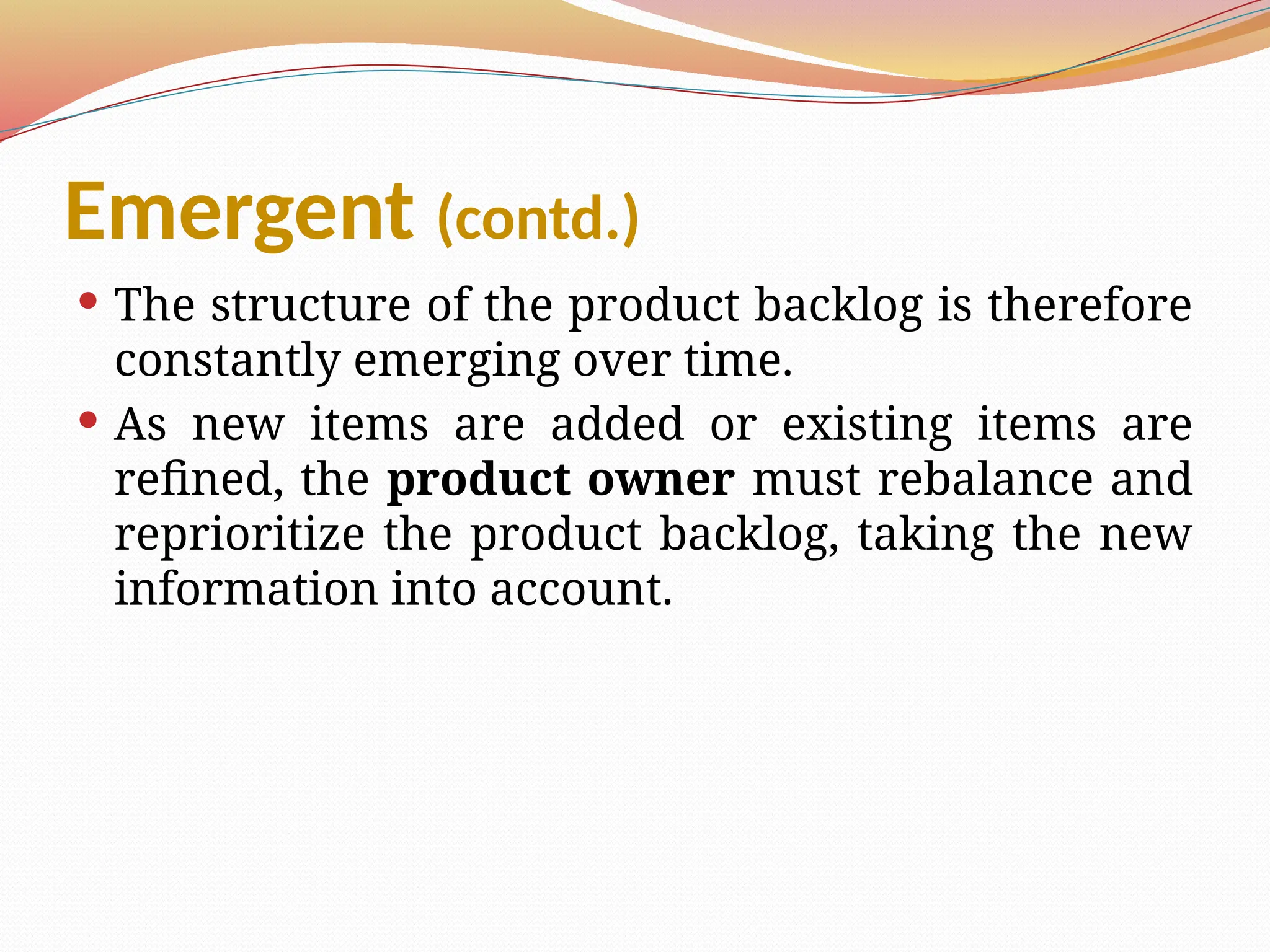 Emergent in Scrum process technology.pptx
