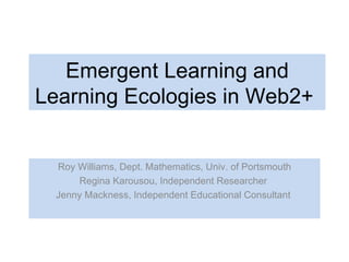 Emergent learning | PPT | Education