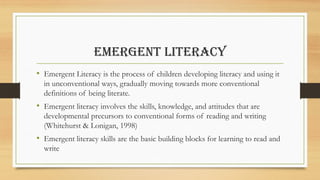 emergent Literacy application in life.pptx