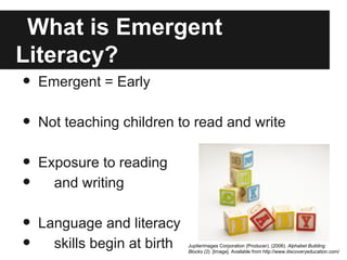 Emergent literacy stewart | PPT