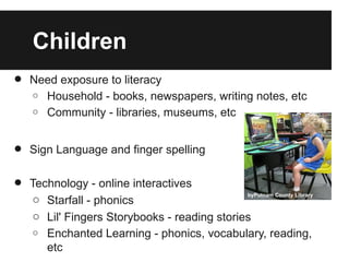 Emergent literacy stewart | PPT