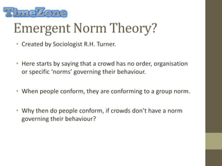 Emergent norm theory | PPTX