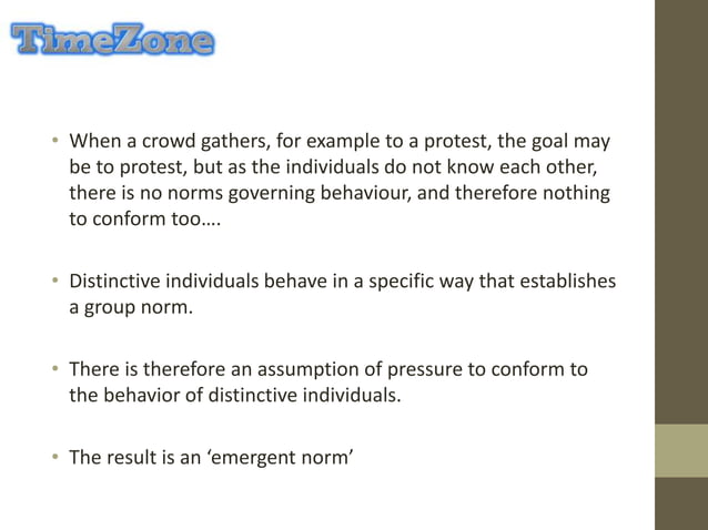 Emergent norm theory | PPT