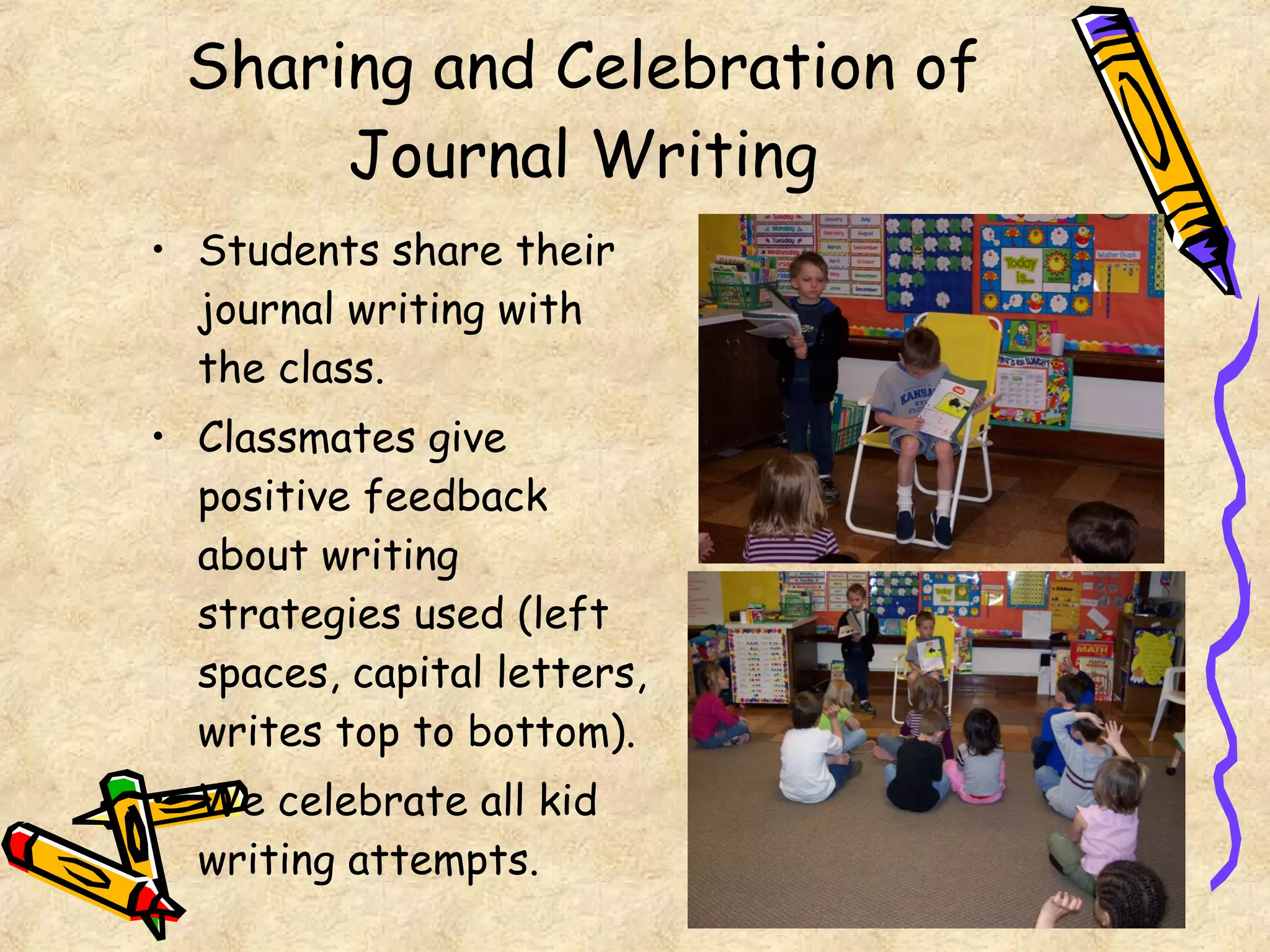 Emergent Writing In The Kindergarten Classroom[1] | PPT