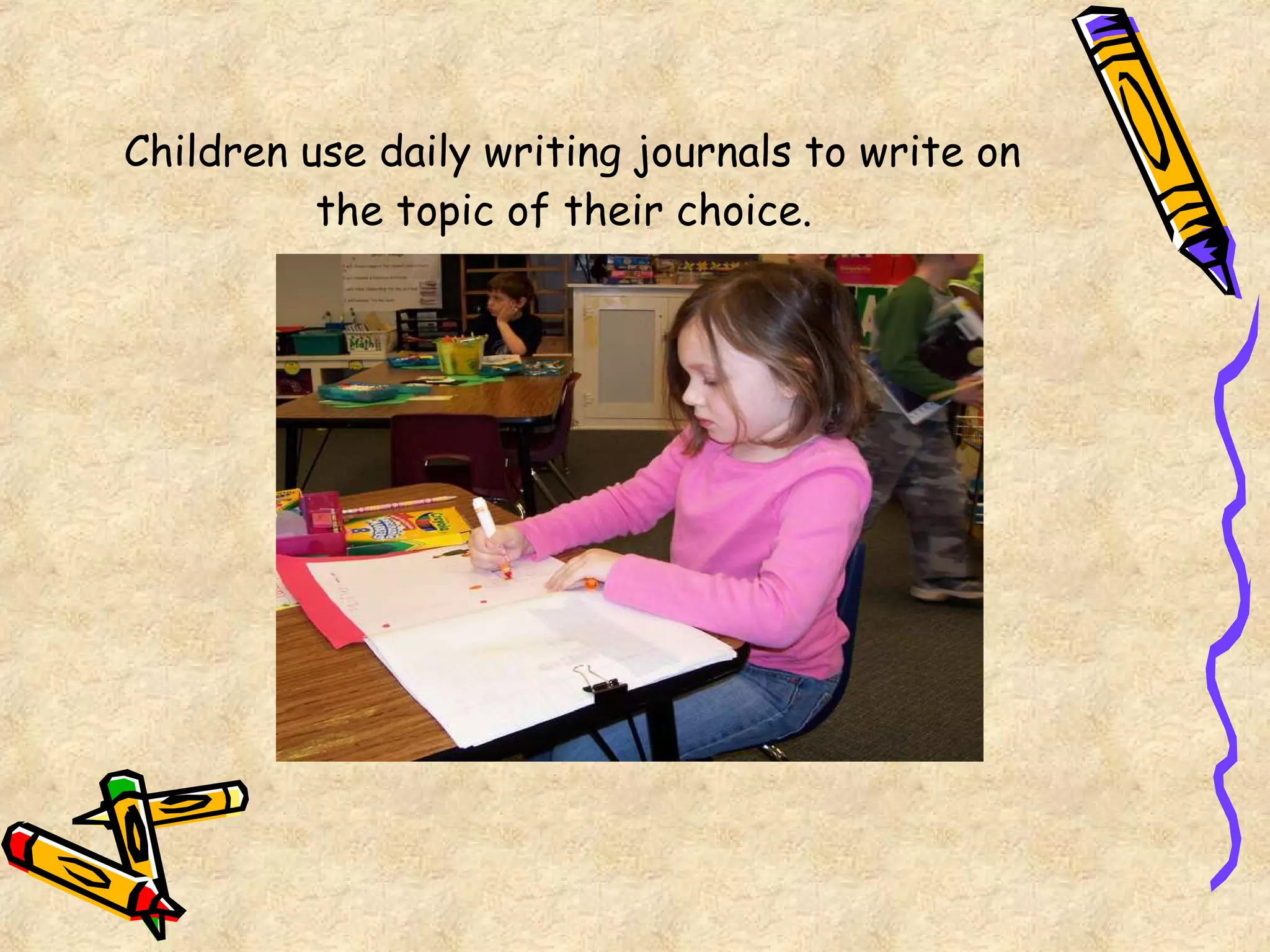 Emergent Writing In The Kindergarten Classroom[1] | PPT