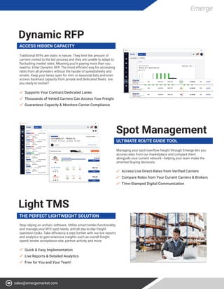 Emerge overview | PDF