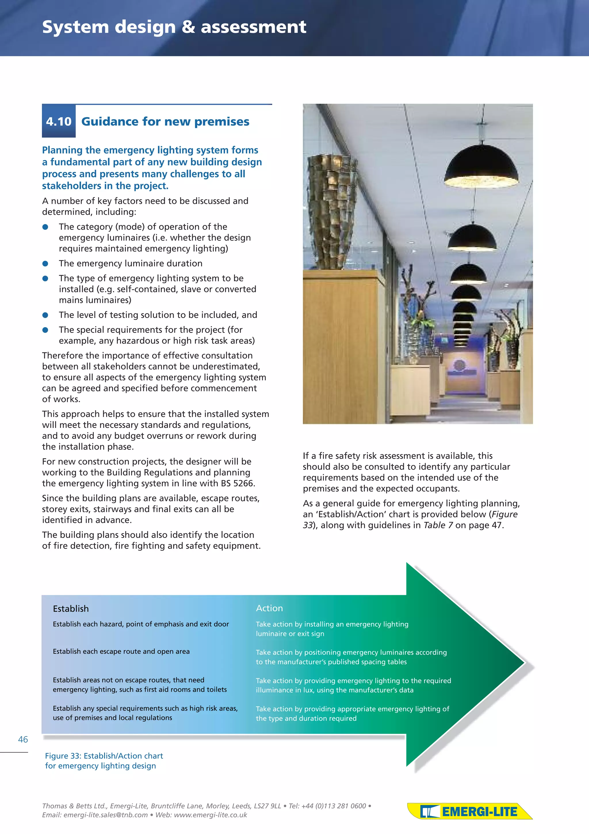 Emergi lite emergency lighting design guide | PDF