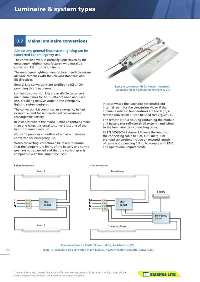 Emergi lite emergency lighting design guide | PDF