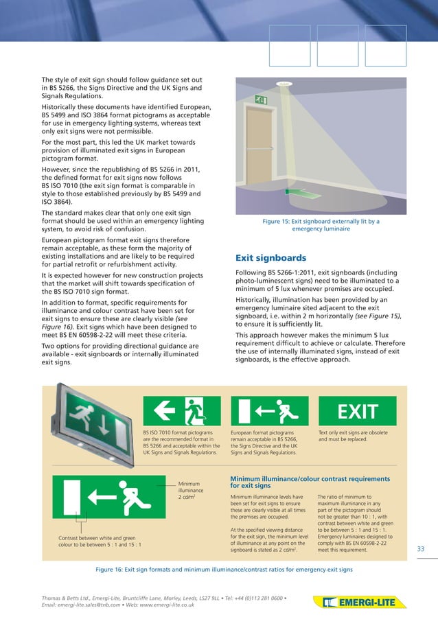 Emergi lite emergency lighting design guide | PDF