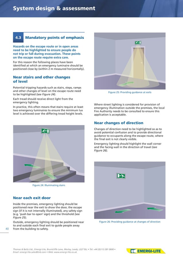 Emergi lite emergency lighting design guide | PDF