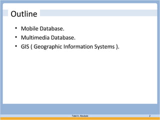 Emerging DB Technologies | PPT