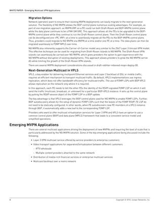 Emerging Multicast VPN Applications | PDF | Computer Networking | Computing