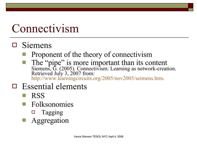 Emerging Technologies And Sla – Vance Stevens | PPT