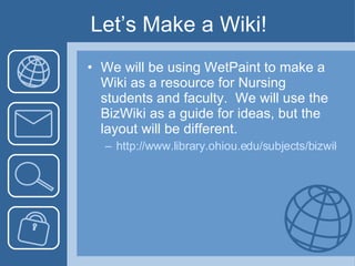 Emerging Technologies and Wikis for Libraries | PPT | Internet for ...