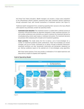 Emerging Trends in Automated Wealth Management Advice | PDF